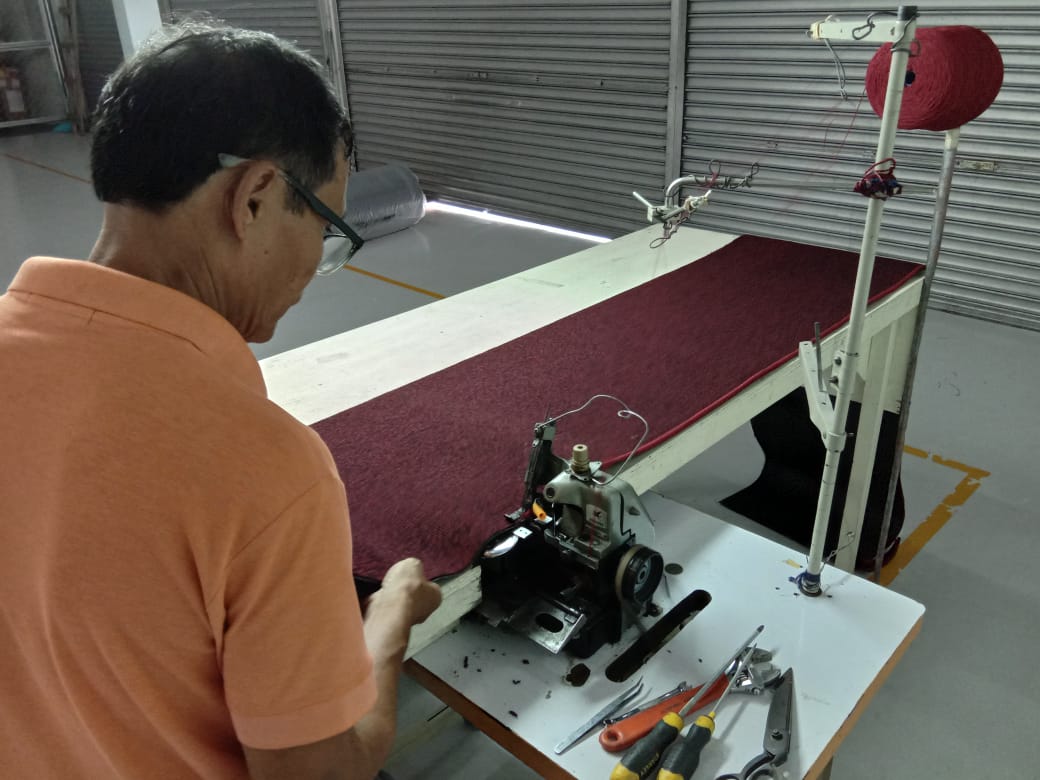 Manufacturing of Seat Cover and Curtains, Carpet Cutting and Serging ...